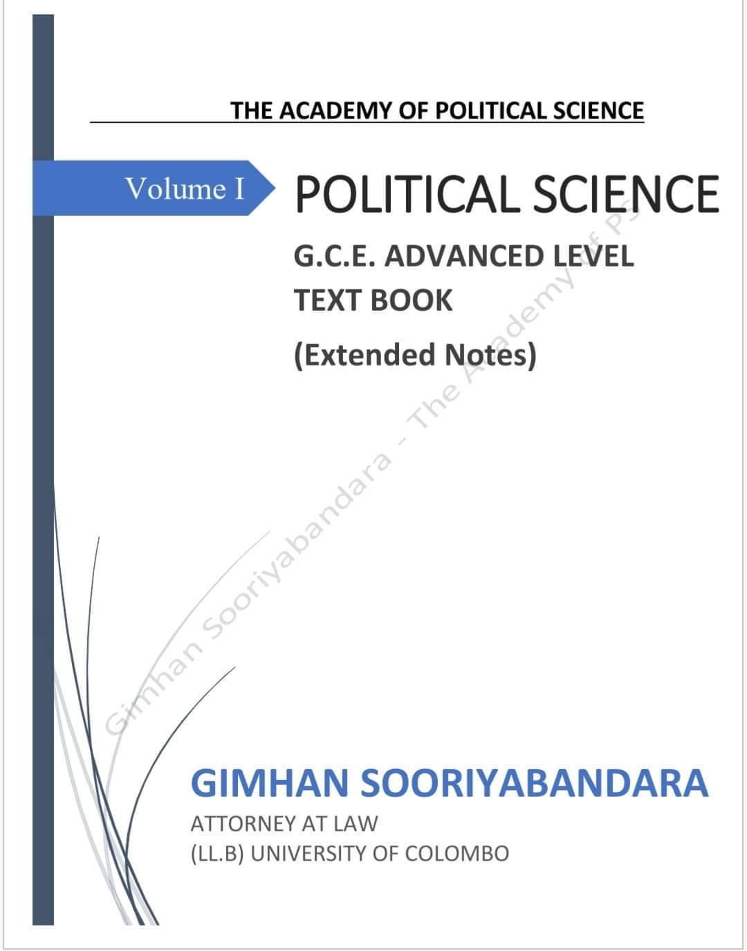 The Academy of Political Science